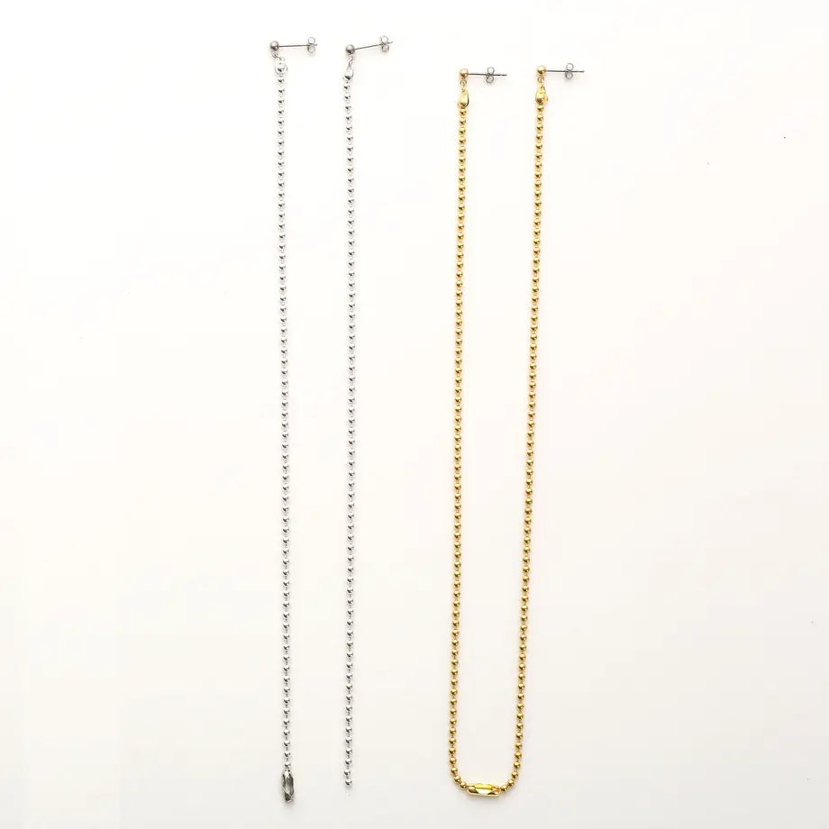 long ball chain pierce M – Aquvii Official Web Site